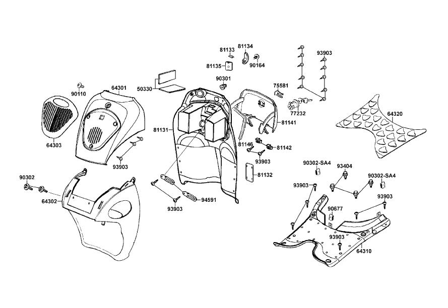 Kymco Scooter Parts, ATVs Scooter Parts, Performance Scooter Parts ...