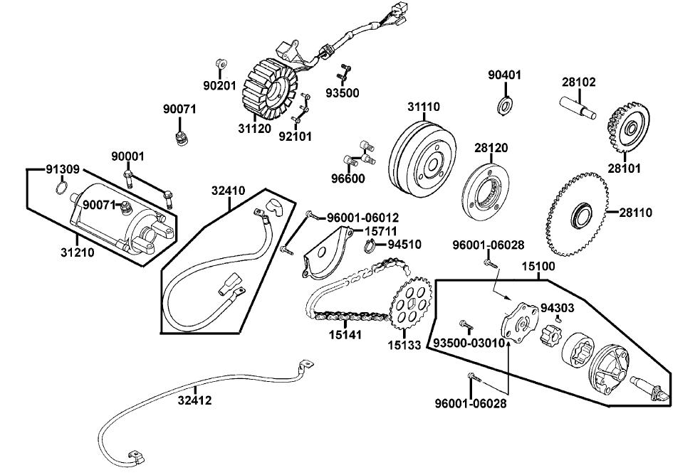 Kymco Scooter Parts, ATVs Scooter Parts, Performance Scooter Parts ...